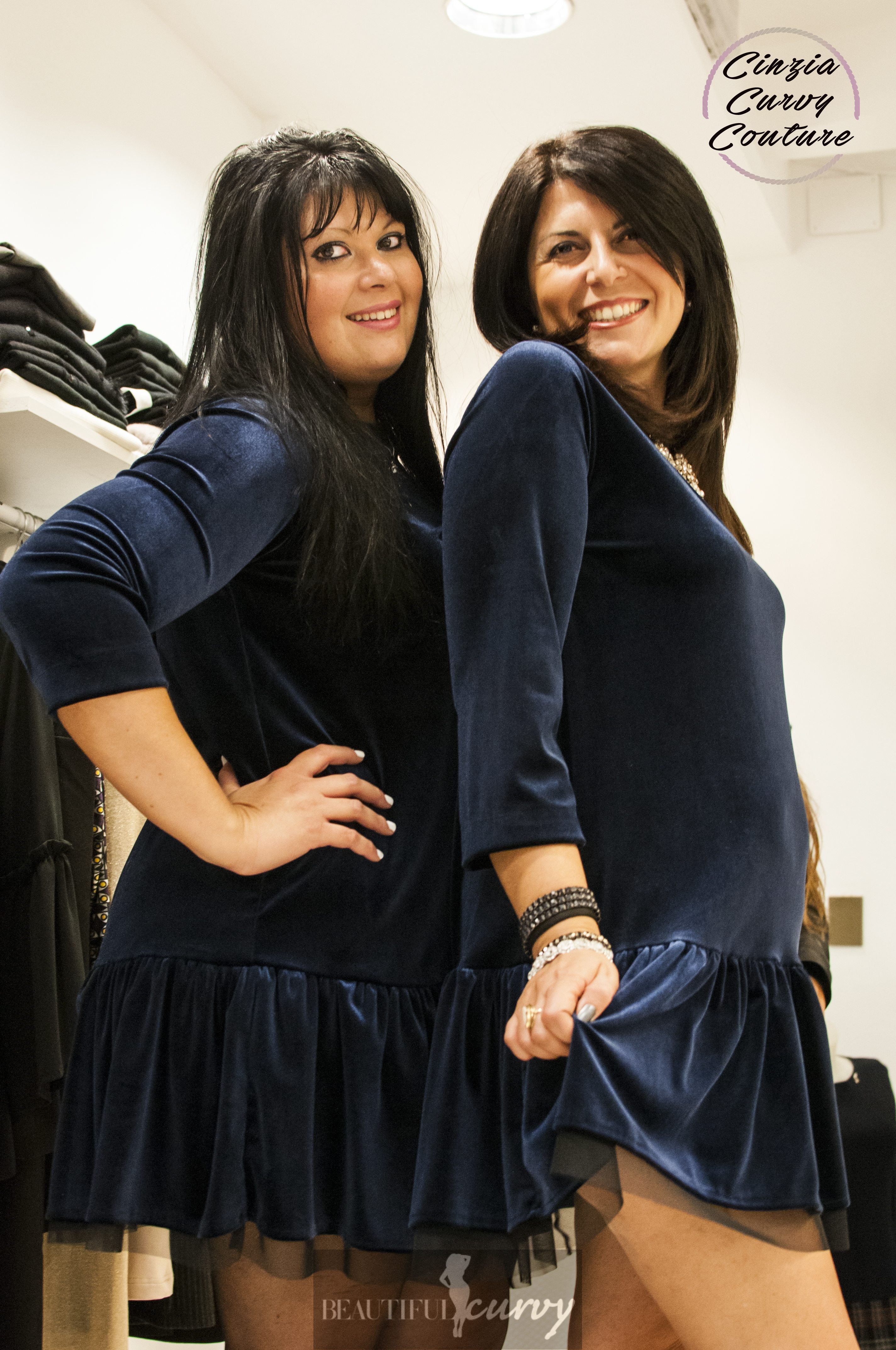 Grandi festeggiamenti da Cinzia Curvy Couture - Beautiful Curvy